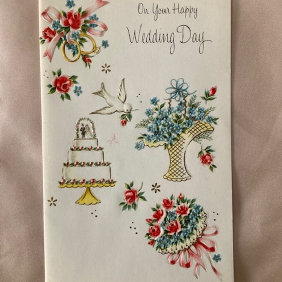 Vintage | Party Supplies | Vintage Wedding Card Nos | Poshmark